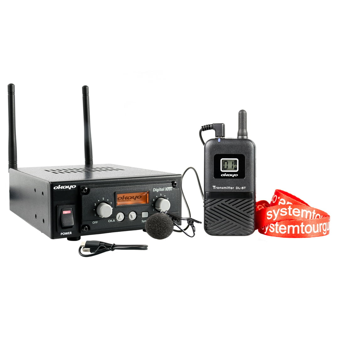 Wireless conference system / microphone / multi-frequency receiver SRX ...